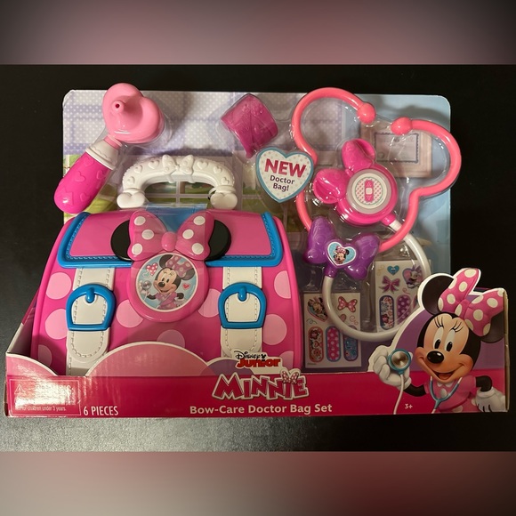 Just Play | Toys | Disney Junior Minnie Bowcare Doctor Bag Set | Poshmark